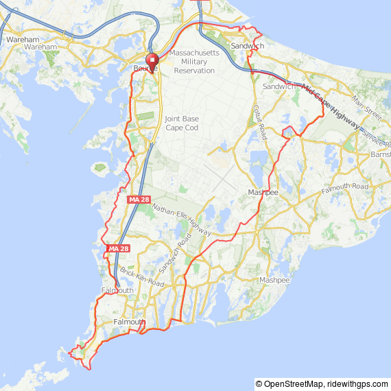 Bourne Cape Cod Ride – Cycling New England