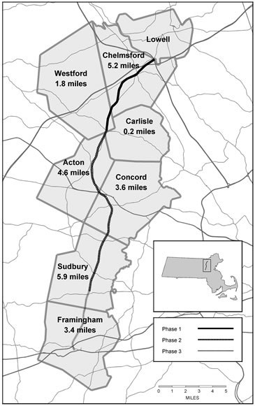 Bruce Freeman Trail, Chelmsford MA – Bike New England