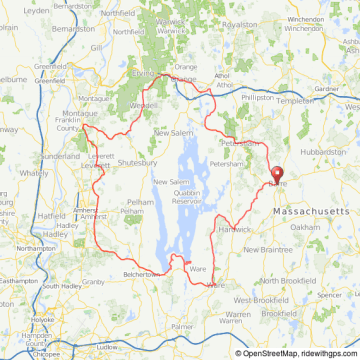 Cycling tour of the Quabbin Reservoir – Bike New England