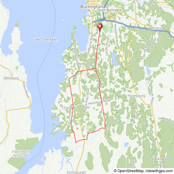 Burlington-Greenbush Loop – Bike New England